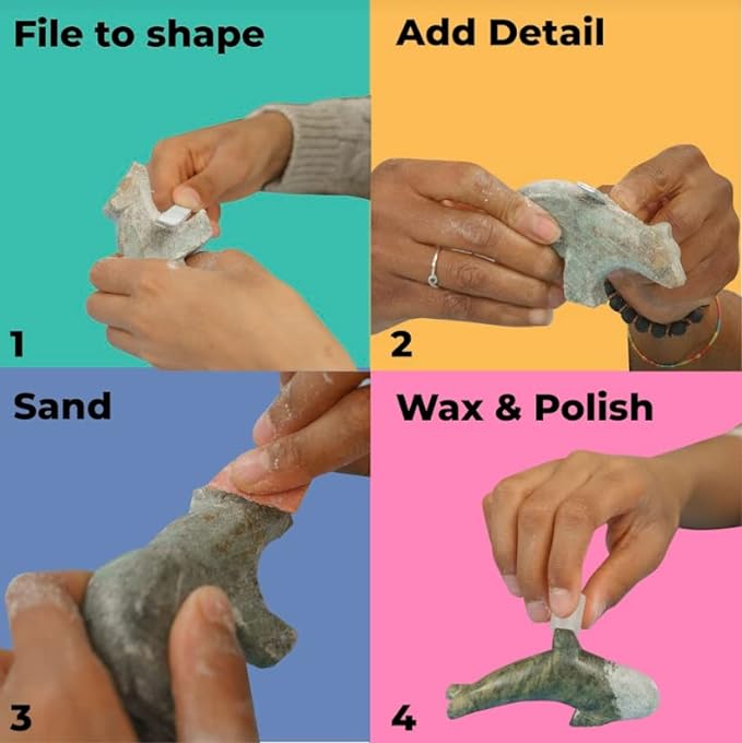 Soap Stone Carving Kit – The Banff Trading Post