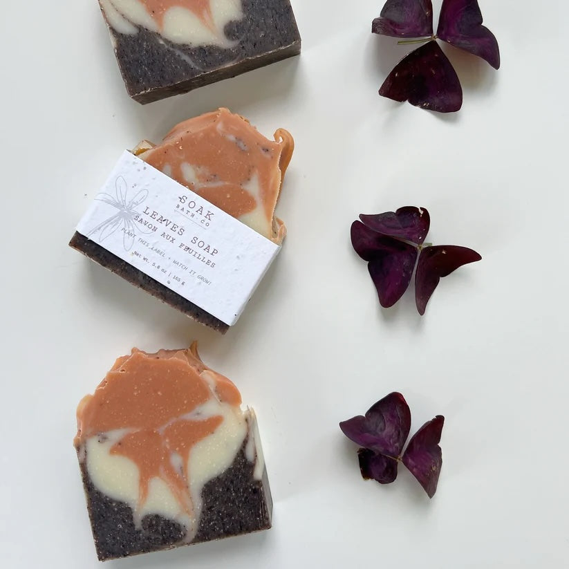 SOAK Bath Co | Leaves Soap Bar – The Banff Trading Post